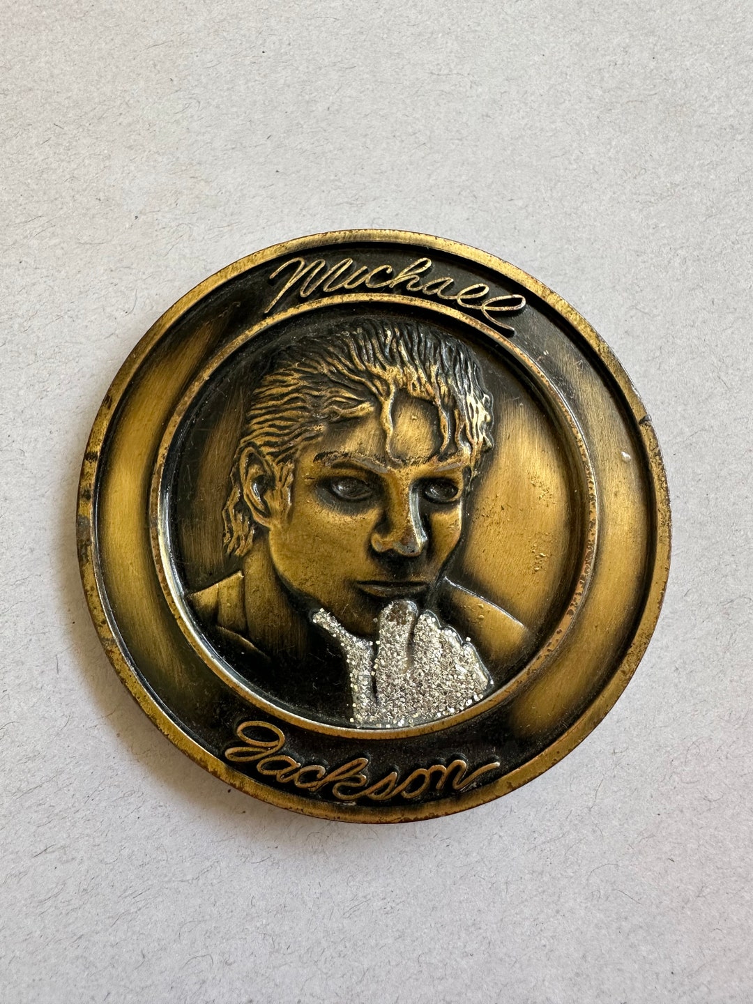 Rare Michael Jackson Belt Buckle | 1984 by Lee | Vintage King of Pop ...