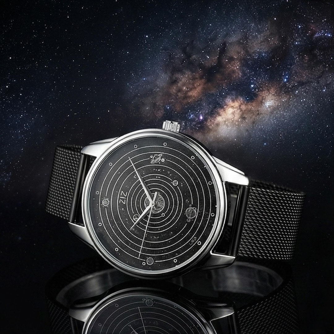 Astronomy Stainless Steel Watch / Stainless Steel Watch/ Outer Space ...