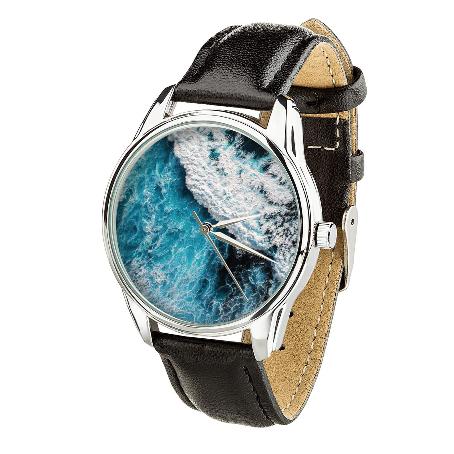 Ocean Watch/ Sea Watch / Unisex Watch/ Ocean Waves Watch/ Deep Blue Sea ...