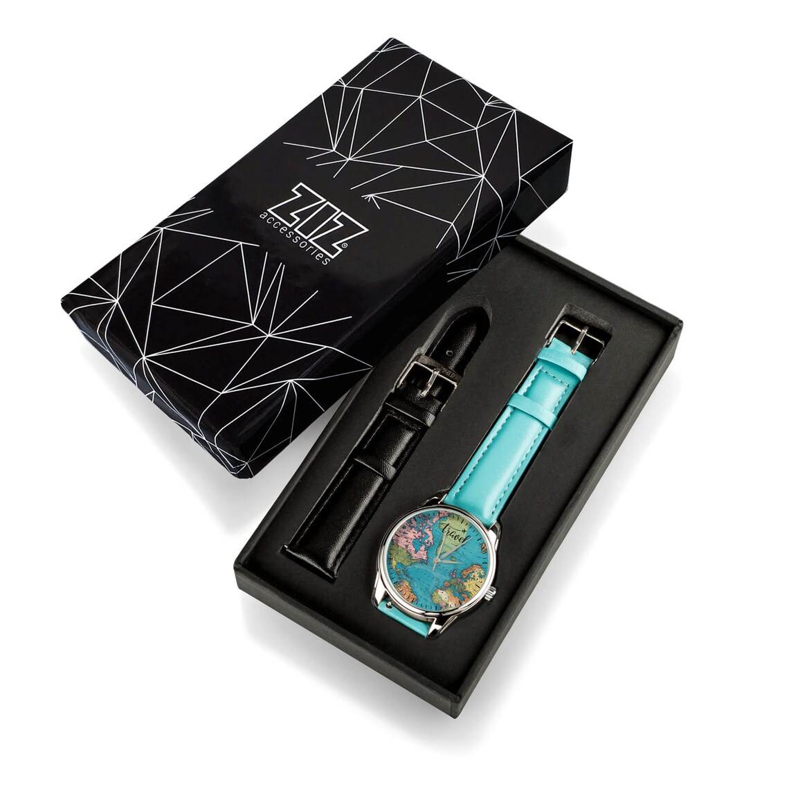 Map Wrist Watch/ Map Watch/ World Map Watch / Vintage Map Watch/ Boho ...