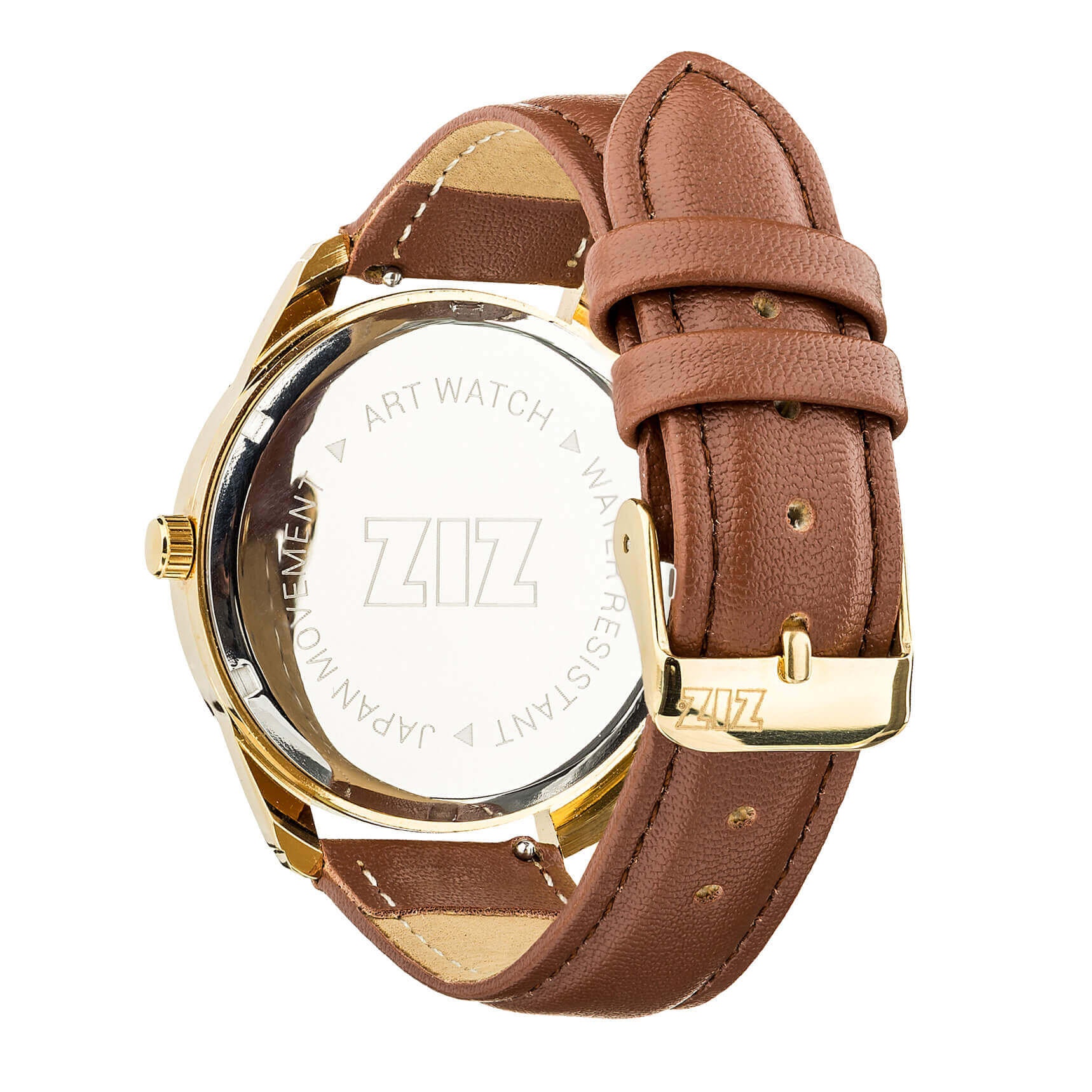 Gold Pattern Watch / Gold Pattern Brown Watch / Bohemian Women's Watch ...