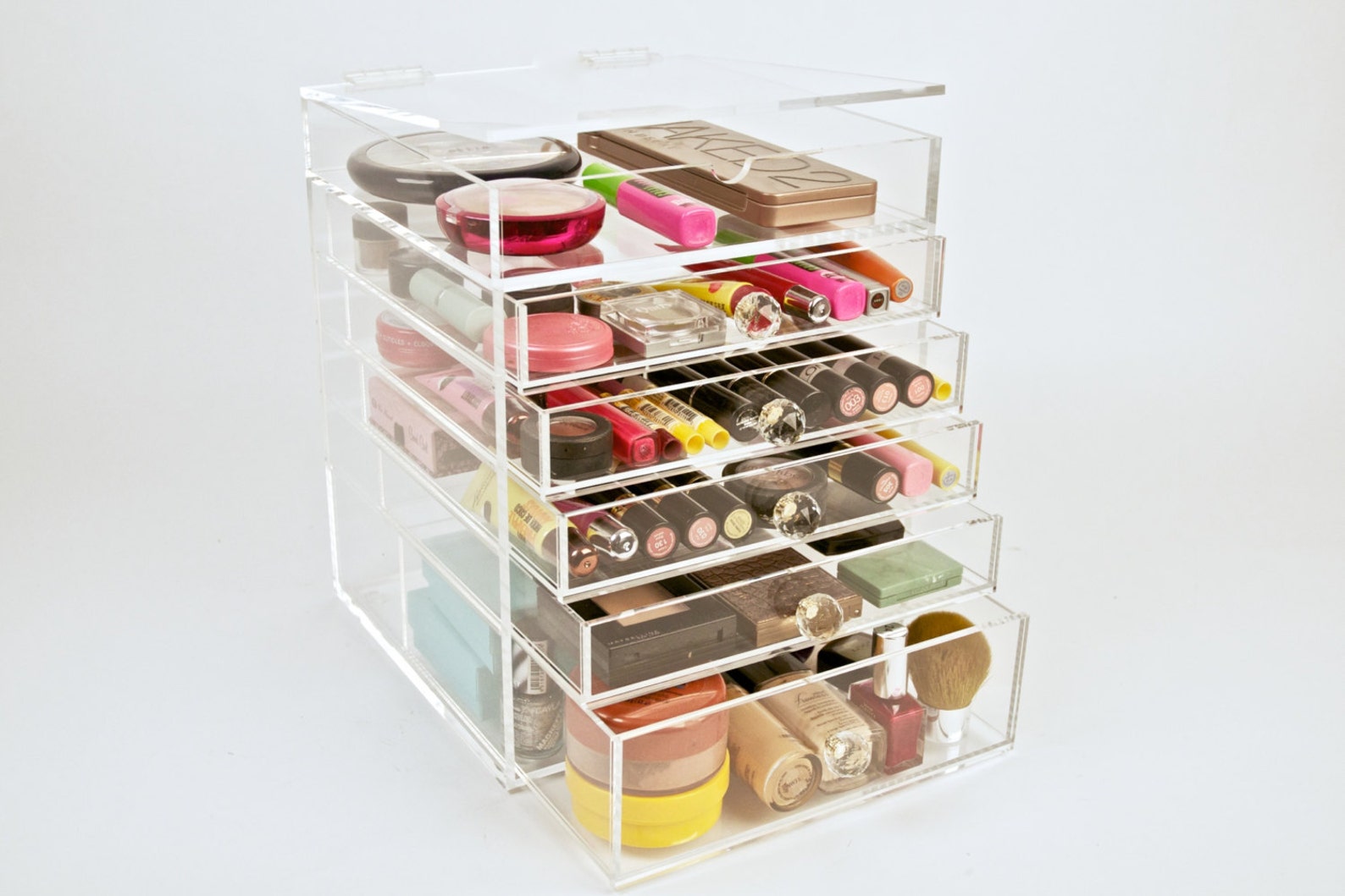 Clear Acrylic Makeup Organizer Beauty Cube - Etsy