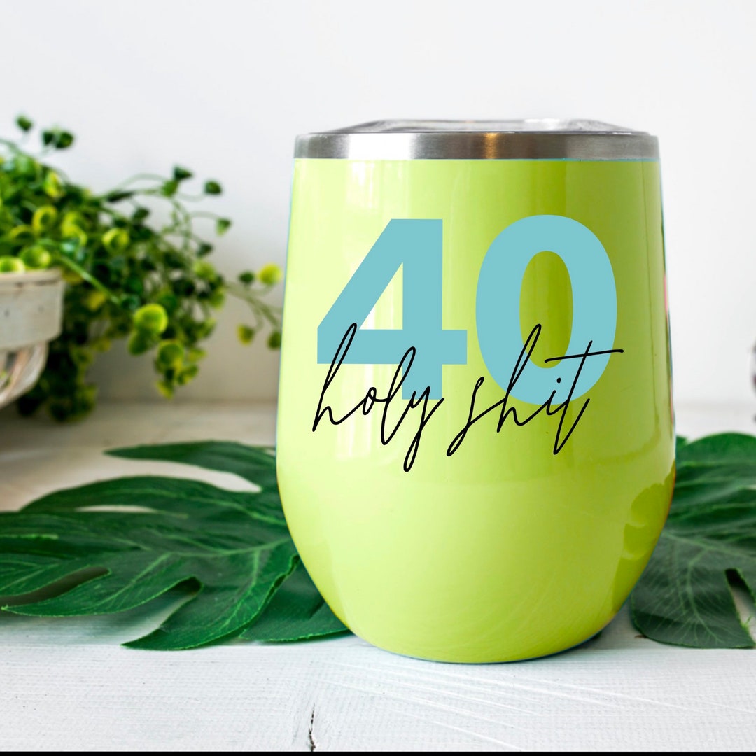 40th Birthday Sticker, Weatherproof Vinyl Sticker for Laptop, Sticker ...