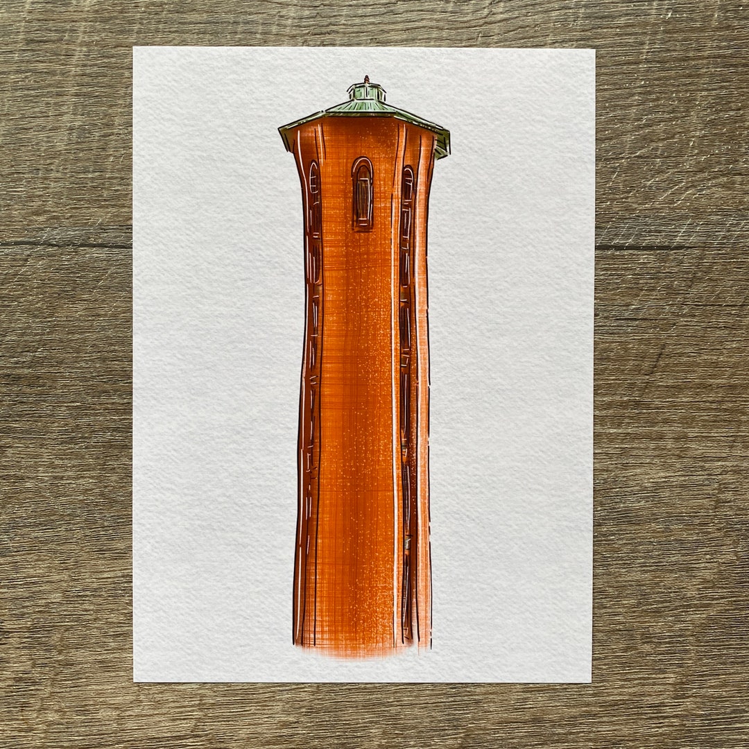 Trinity University Art Print, 5x7 Murchison Tower Print, Gift for ...