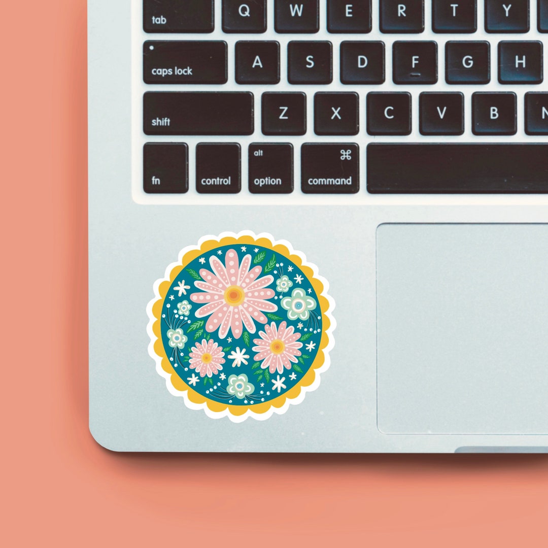 Folk Art Sticker, Sticker for Laptop, Sticker for Water Bottle, Folk ...
