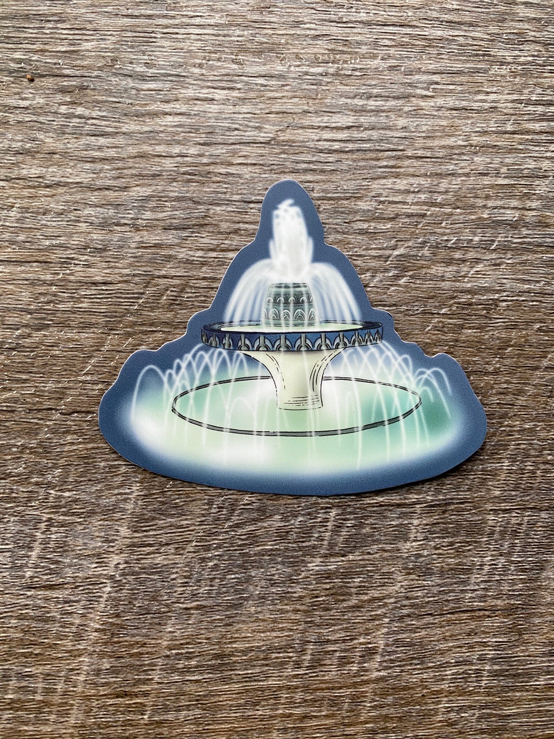 Miller Fountain Sticker, Trinity University Sticker, Trinity Gift ...