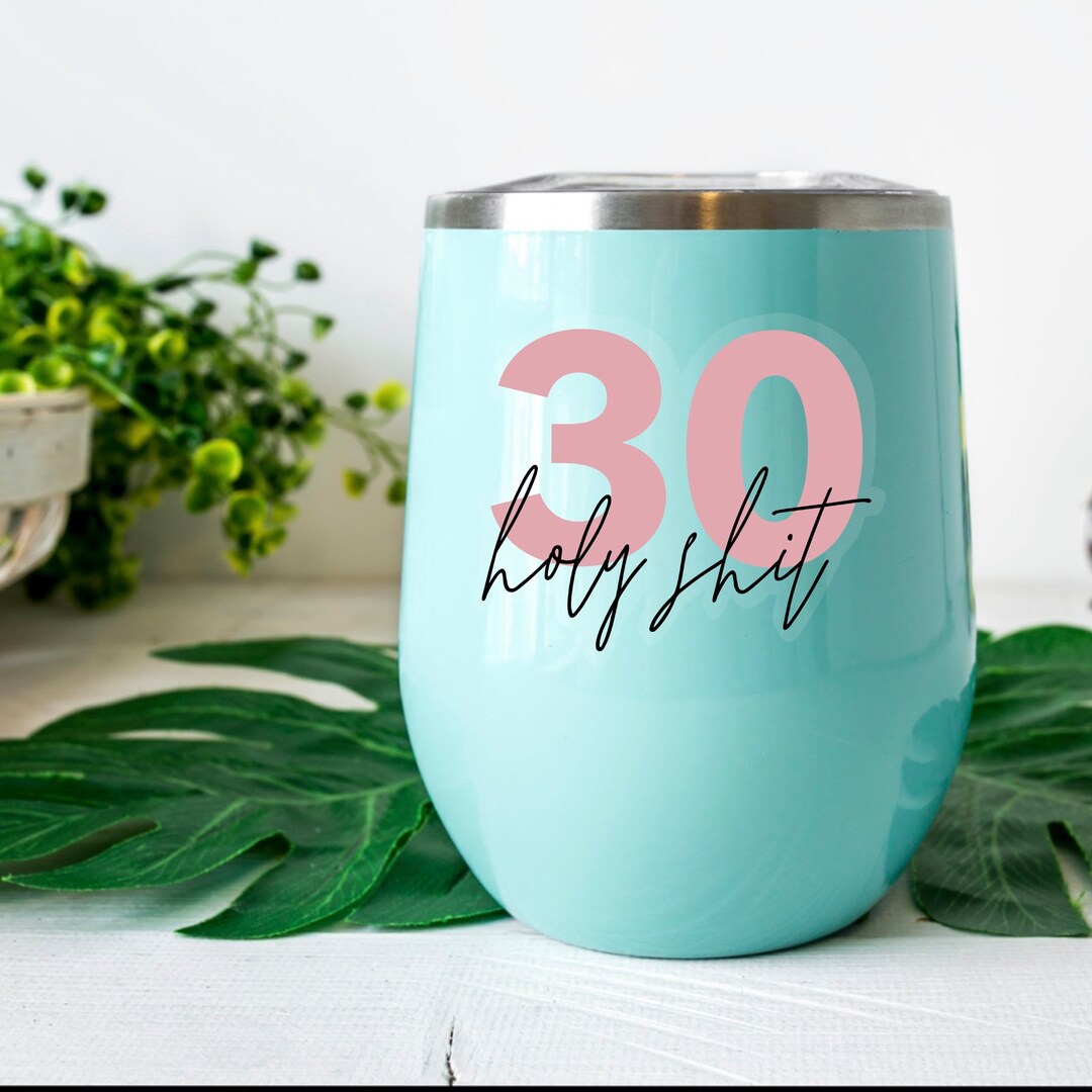 30th Birthday Sticker, Weatherproof Vinyl Sticker for Laptop, Sticker ...