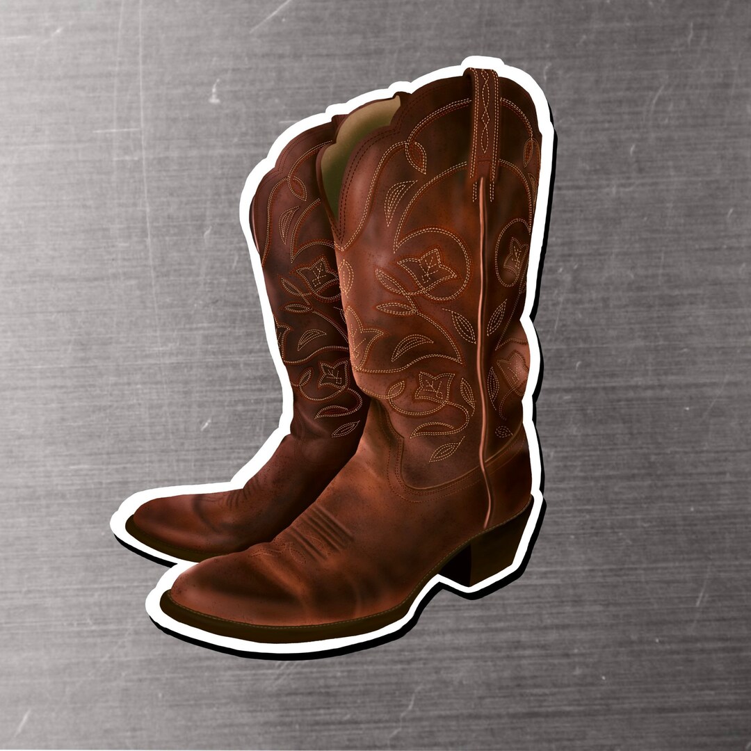Cowboy Boots Magnet | Gift for Cowgirl | Gift for Cowboy | Cowboy Gift ...