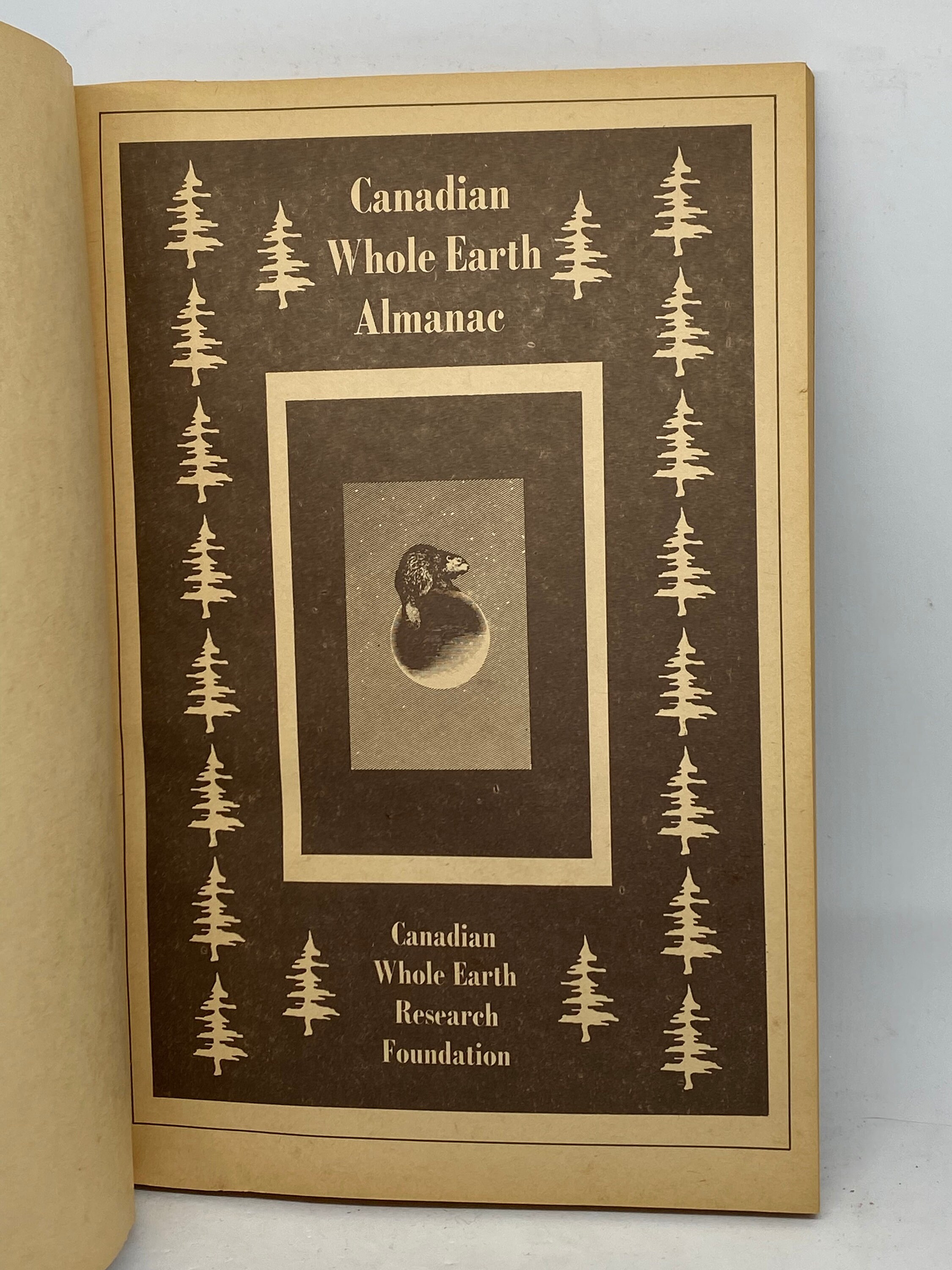 Canadan Whole Earth Almanac Fall 1970 Food Issue Vintage Retro - Etsy