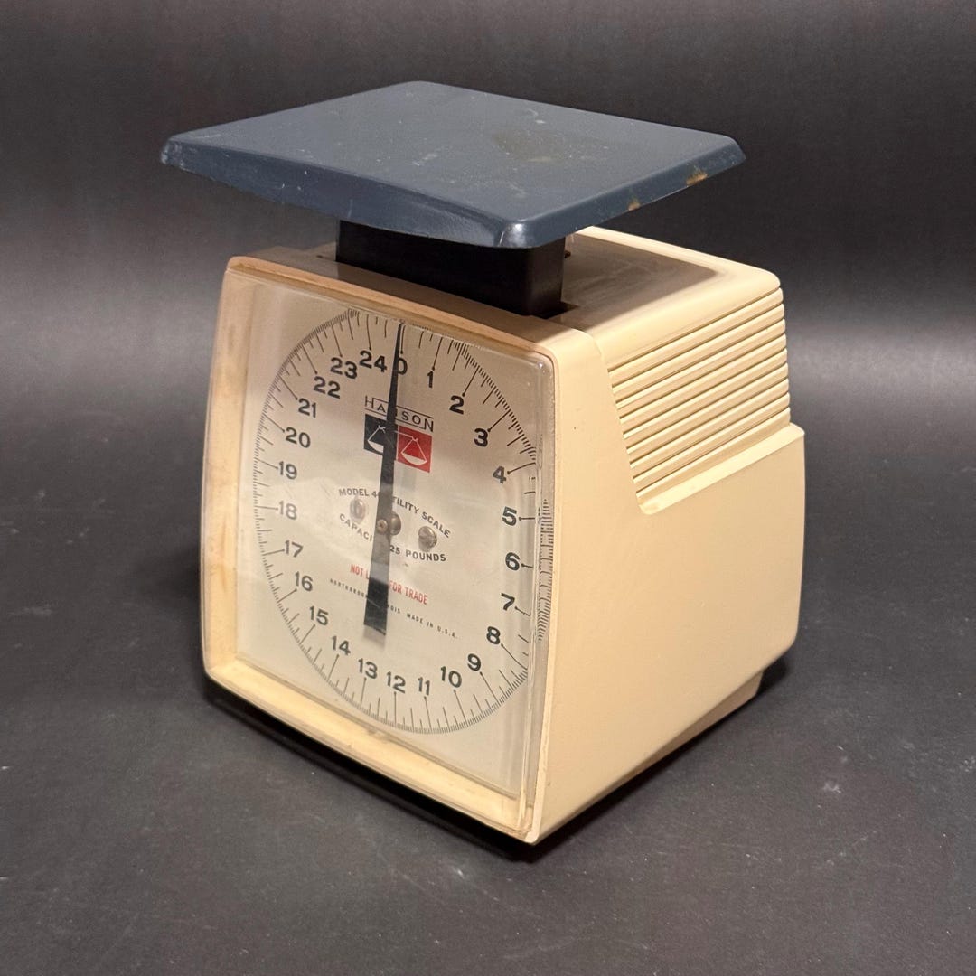 Vintage Hanson Model 40 Utility Scale – Mid-century Industrial Kitchen ...
