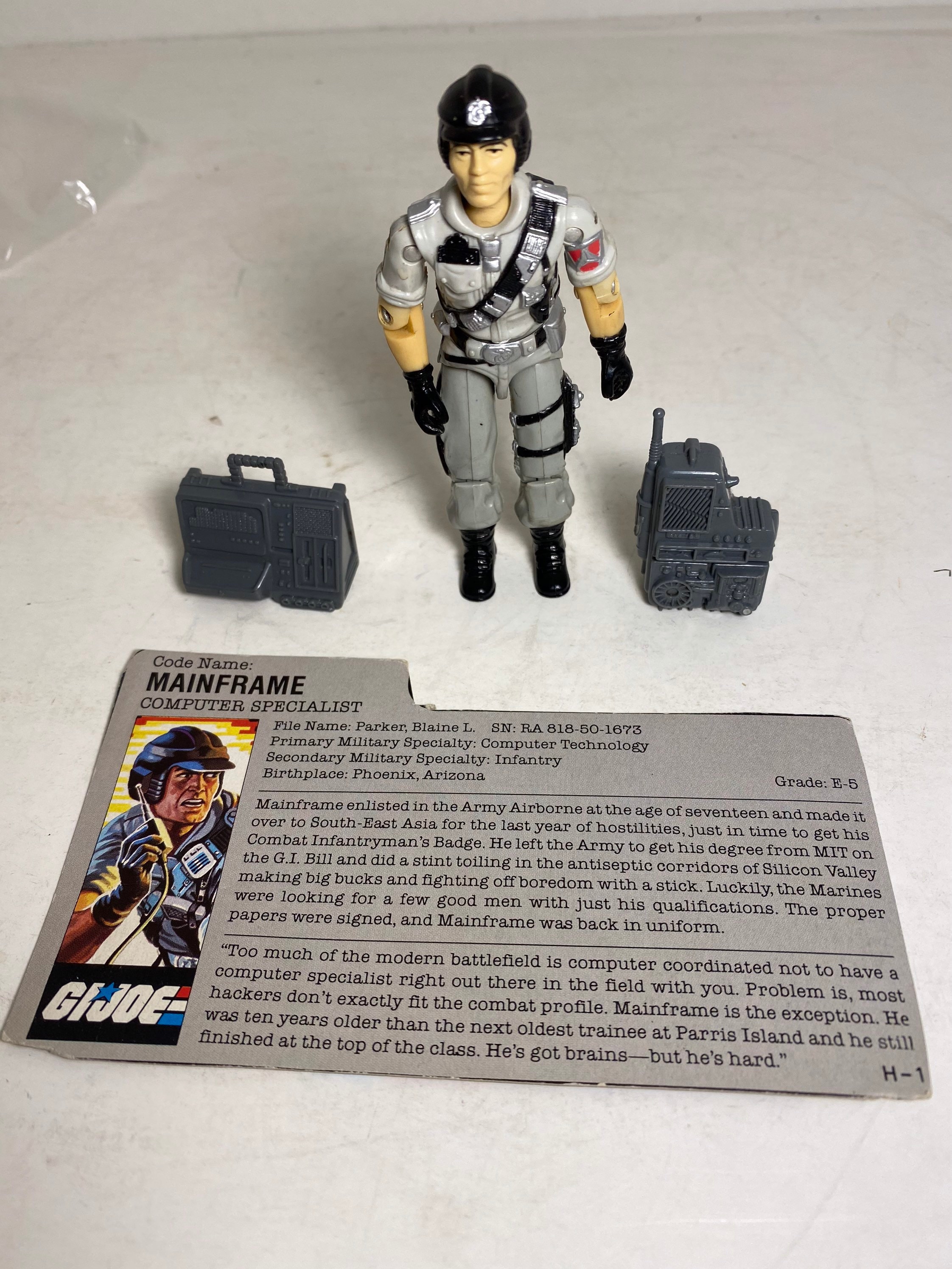Vintage G.I. Joe Mainframe Action Figure from 1986 - Etsy.de