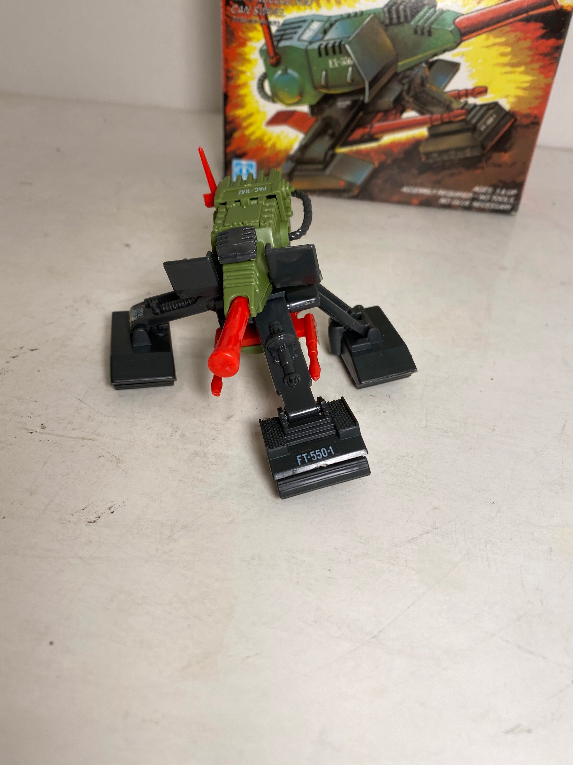 Original 1983 GI Joe Flame Thrower Pac/rat Complete - Etsy