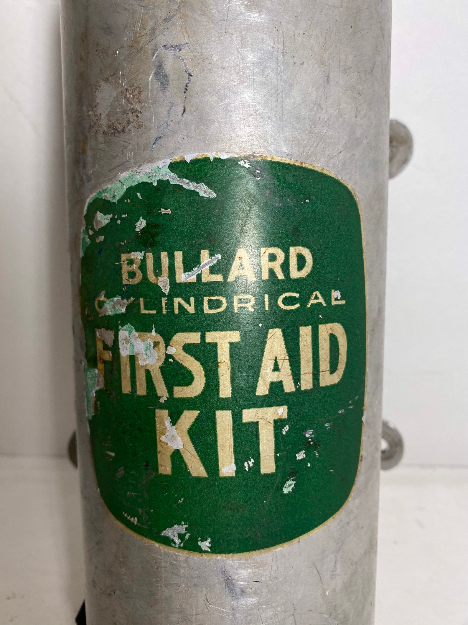 Vintage Bullard Cylindrical First Aid Kit From the 1940s - Etsy
