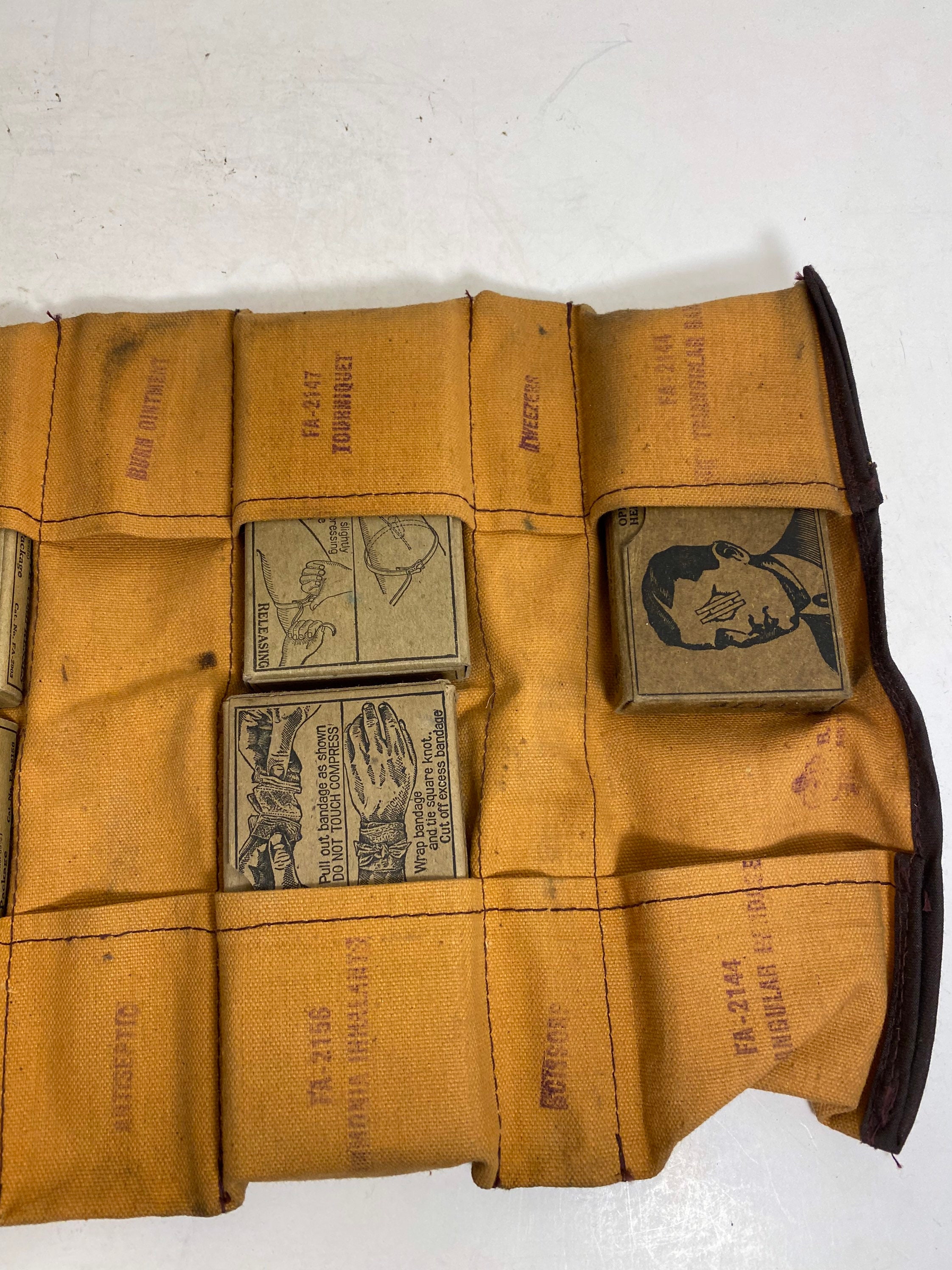 Vintage Bullard Cylindrical First Aid Kit From the 1940s - Etsy