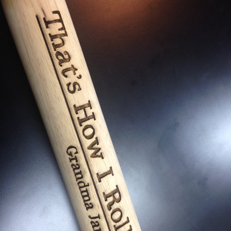 Engraved Rolling Pin - Etsy