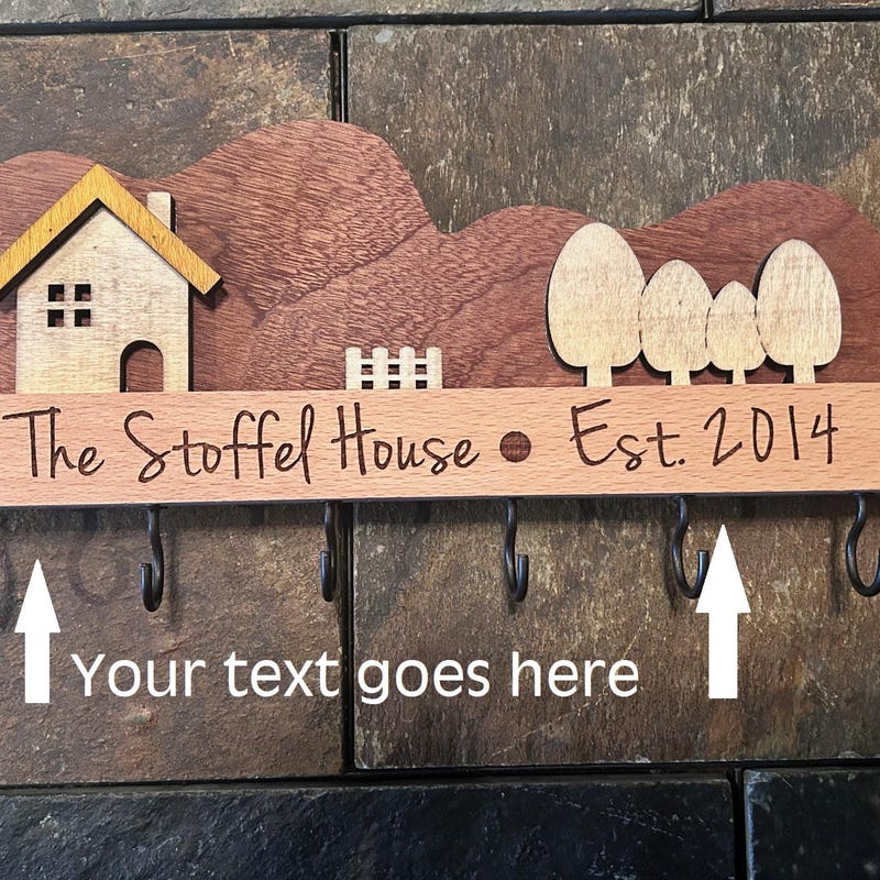 Custom Key Holder - Etsy