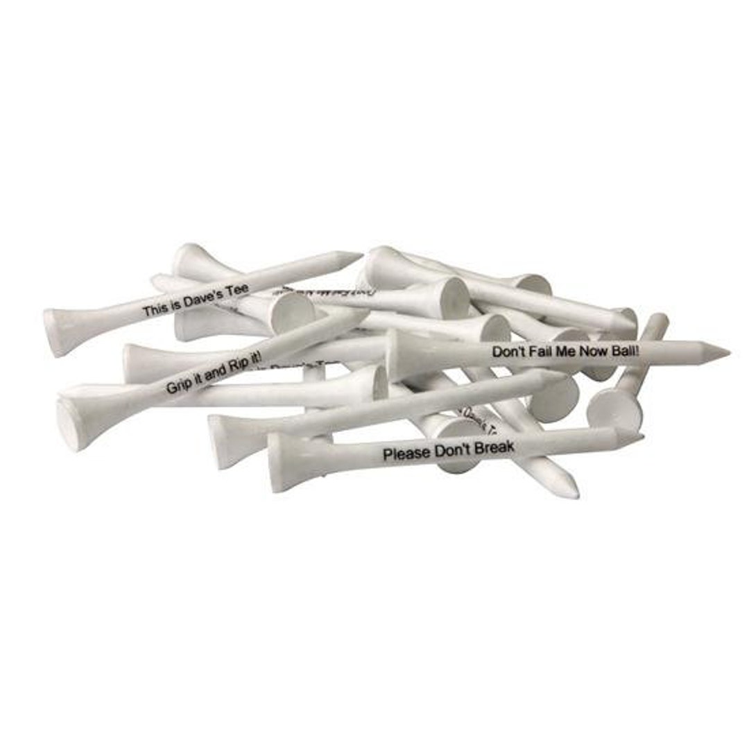 Set of 500 Personalized Golf Tees - Laser Engraved - 2.75 Inch - Custom ...