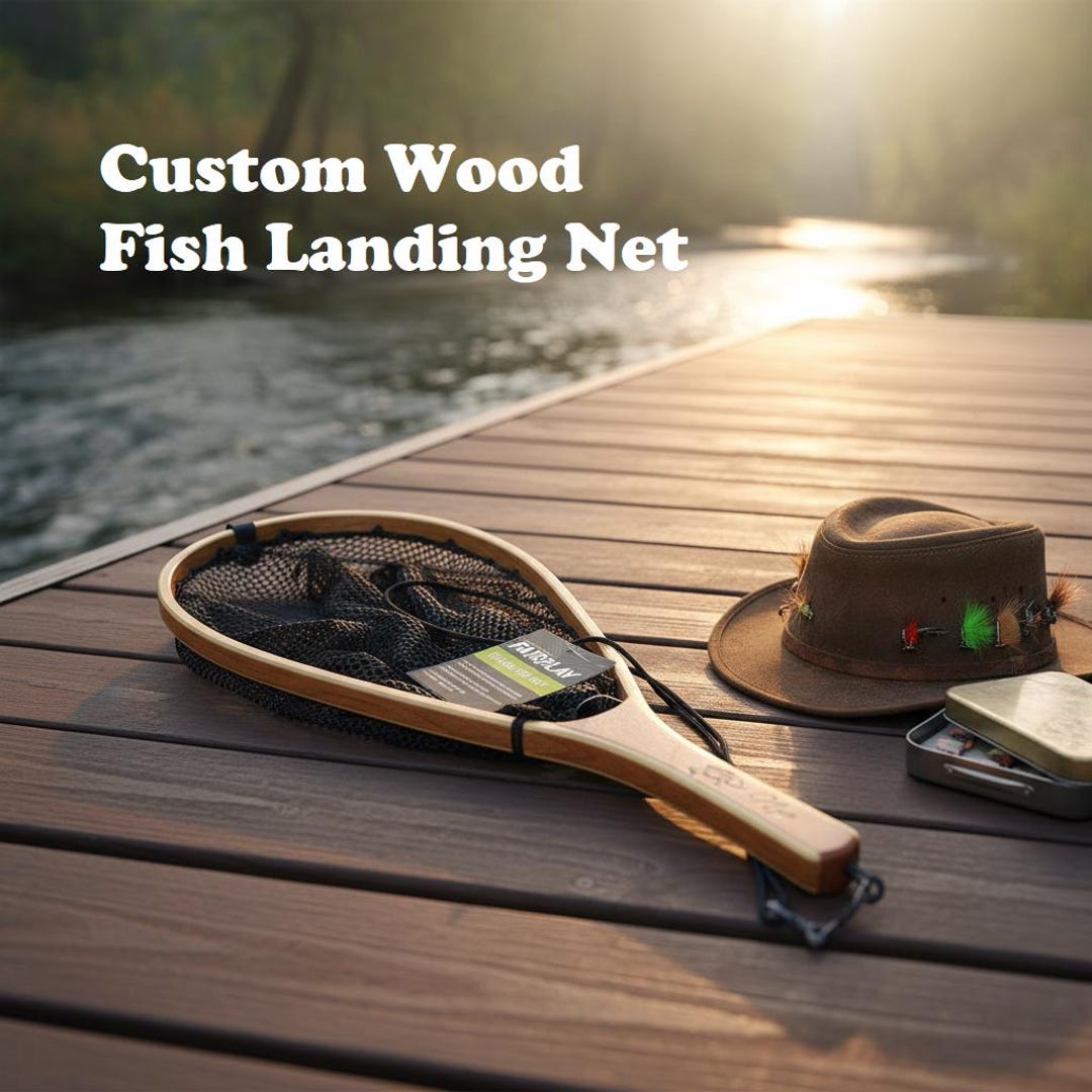 Custom Wood Fish Landing Net - Etsy