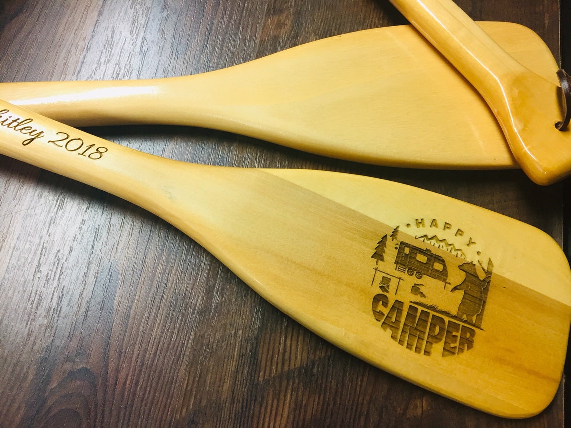 Personalized Miniature Canoe Paddle Custom Design Camping - Etsy