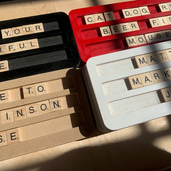 Scrabble Board - Etsy