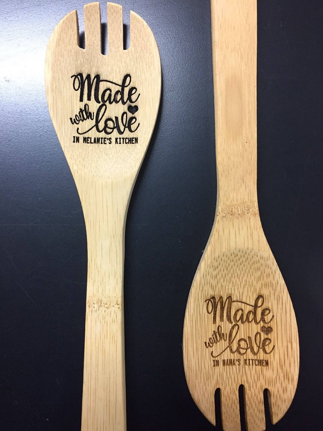 Personalized Kitchen Spoon - Custom Engraved With Your Name(s) - Etsy