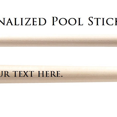 Personalized Pool Billiards Stick Custom Engraved Cues | Etsy