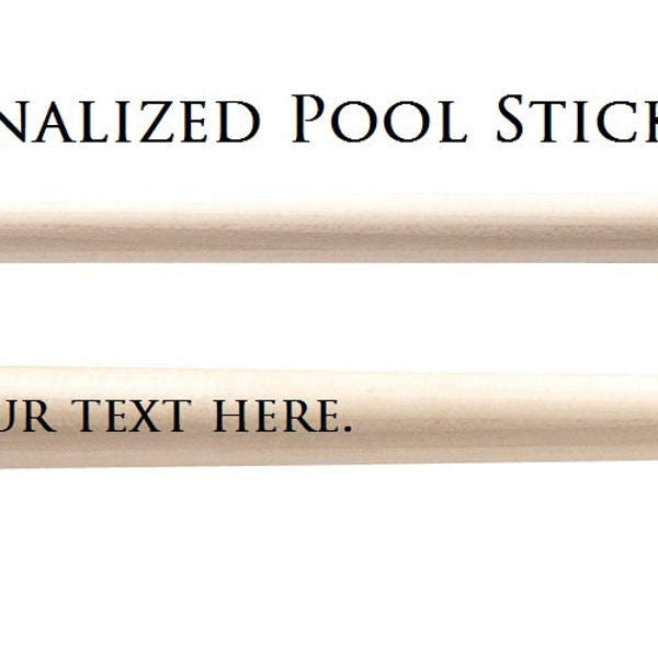 Pool Cue - Etsy