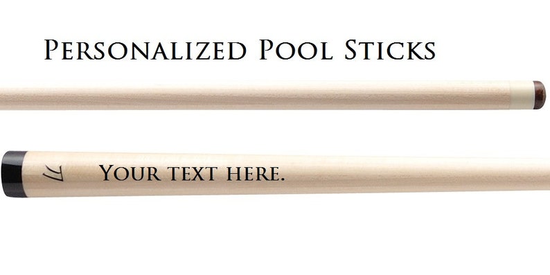 Personalized Pool Billiards Stick Custom Engraved Cues | Etsy