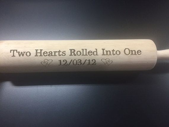 Personalized Rolling Pin Engraved With Your Name or Message - Etsy