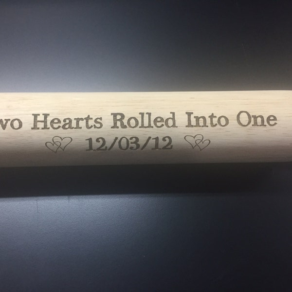 Engraved Rolling Pin - Etsy