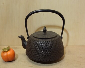 Large Vintage Japanese Cast Irontea Kettle Nambu Tetsubin | Etsy