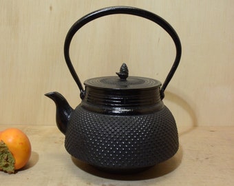 Large Vintage Japanese Cast Irontea Kettle Nambu Tetsubin | Etsy