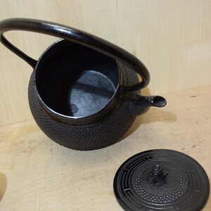 Large Black Japanese Cast Irontea Kettle Nambu Tetsubin - Etsy