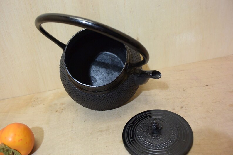 Large Black Japanese Cast Irontea Kettle Nambu Tetsubin - Etsy