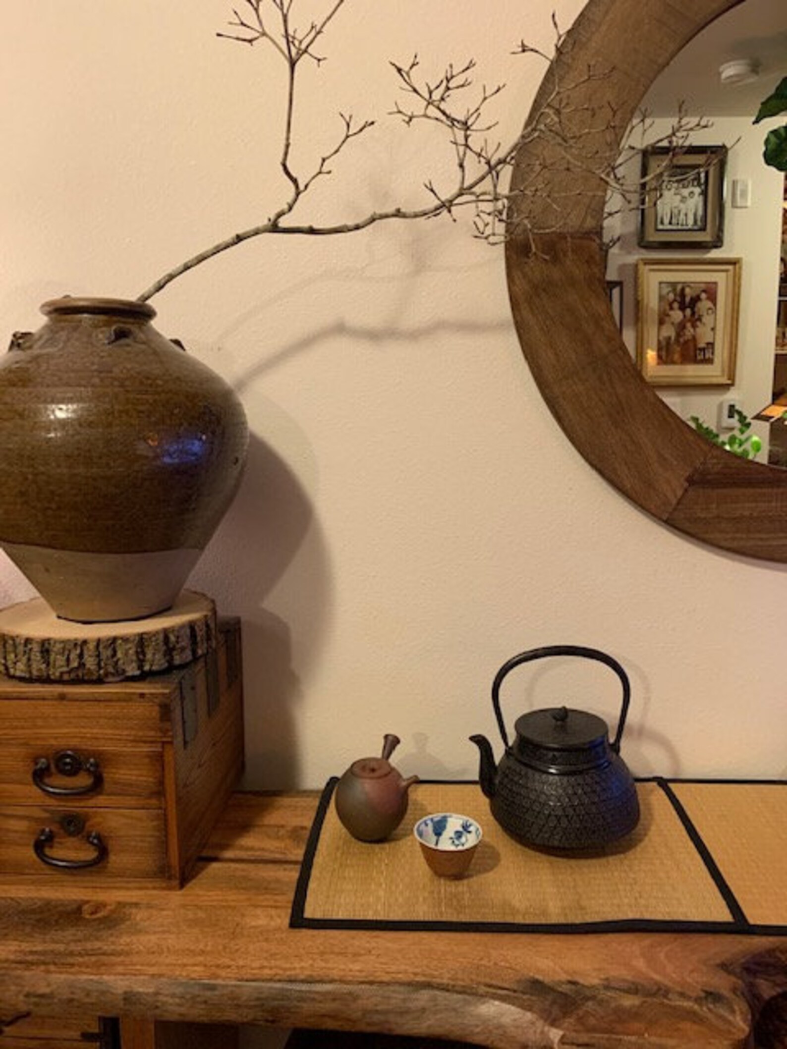 Large Vintage Japanese Cast Irontea Kettle Nambu Tetsubin | Etsy