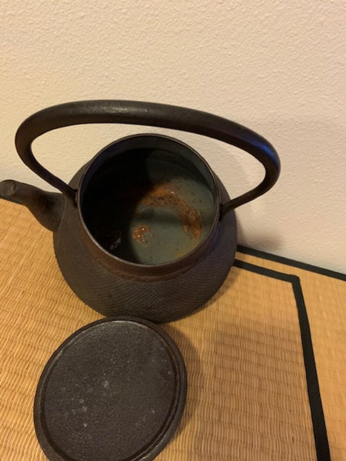 Large Vintage Japanese Cast Irontea Kettle Nambu Tetsubin | Etsy