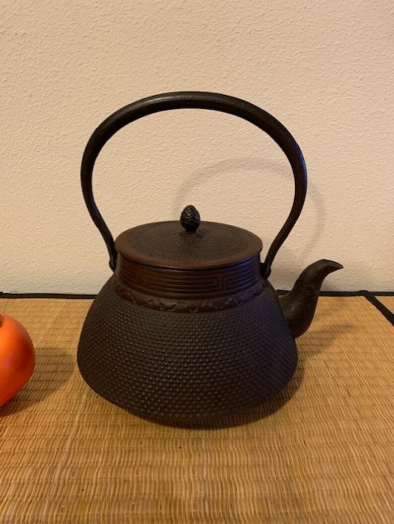 Large Vintage Japanese Cast Irontea Kettle Nambu Tetsubin - Etsy