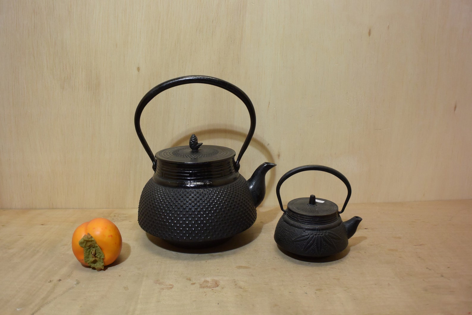 Large Black Japanese Cast Irontea Kettle Nambu Tetsubin - Etsy