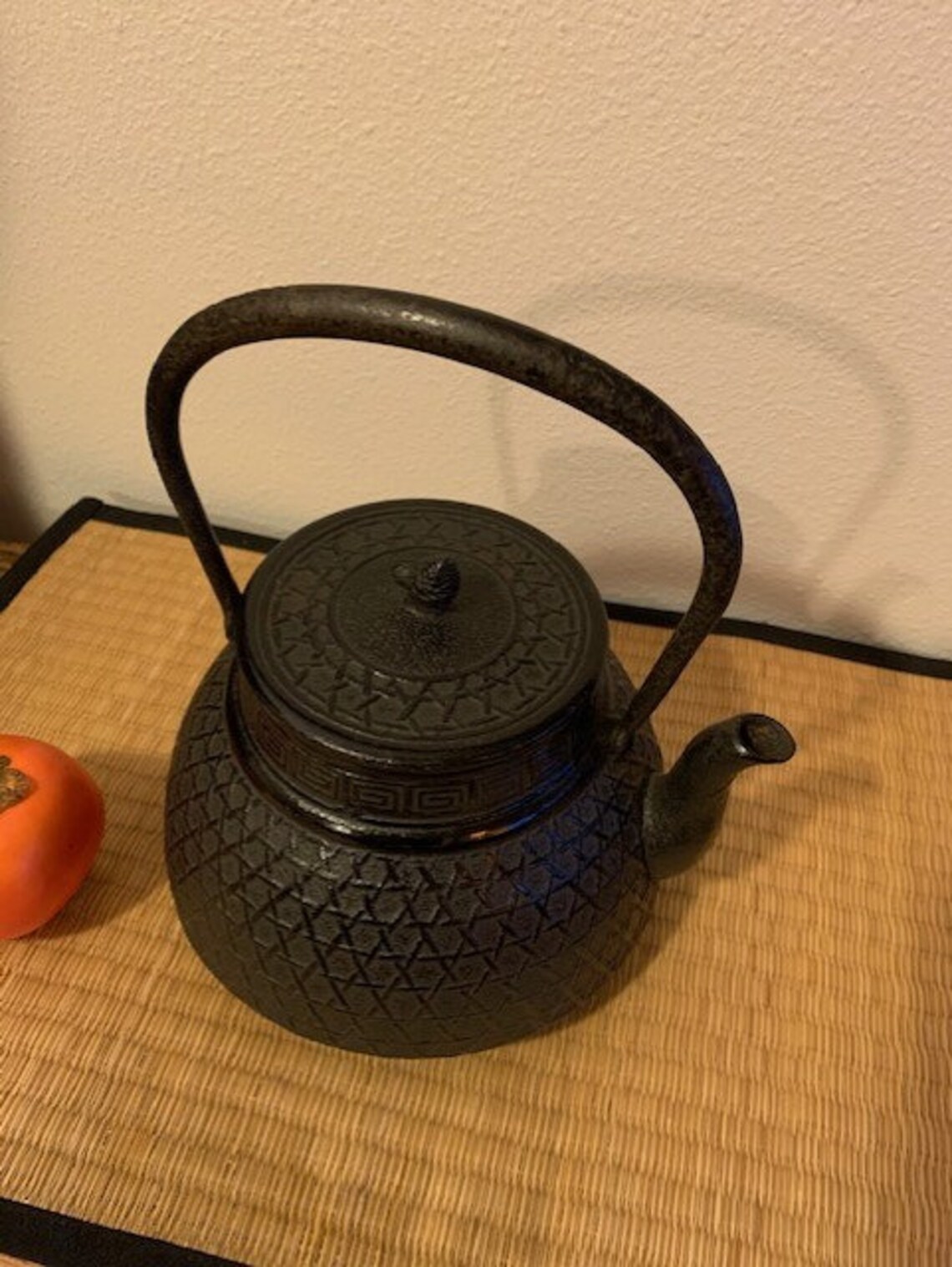 Large Vintage Japanese Cast Irontea Kettle Nambu Tetsubin | Etsy