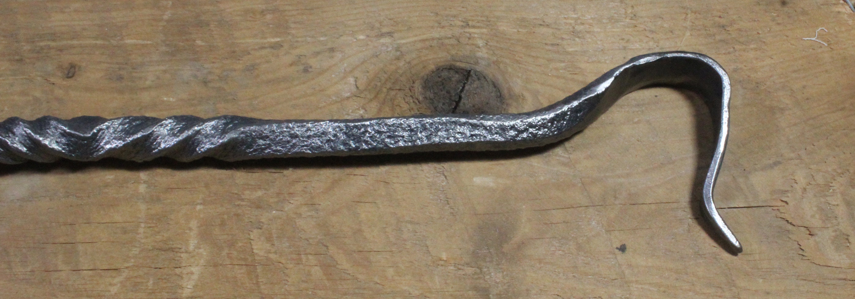 Hand Forged Fire Poker | Iron Fire Poker | Wrought Iron Traditional ...