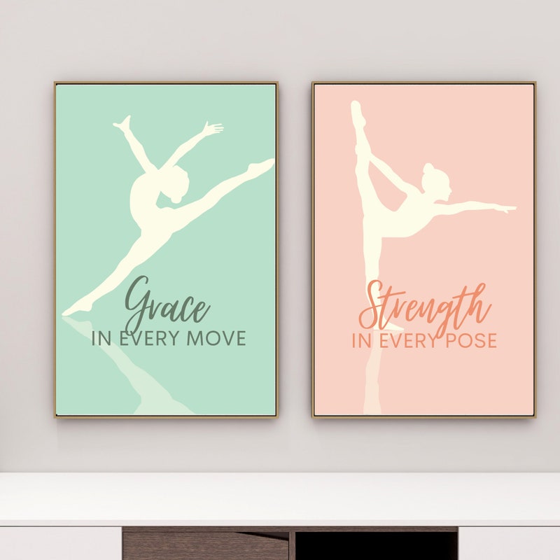 Gymnastics Wall Art - Etsy