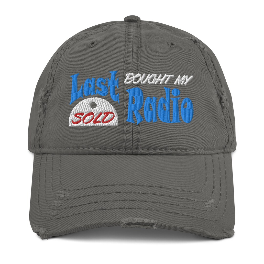 Ham Radio Hat Last Radio Distressed - Etsy