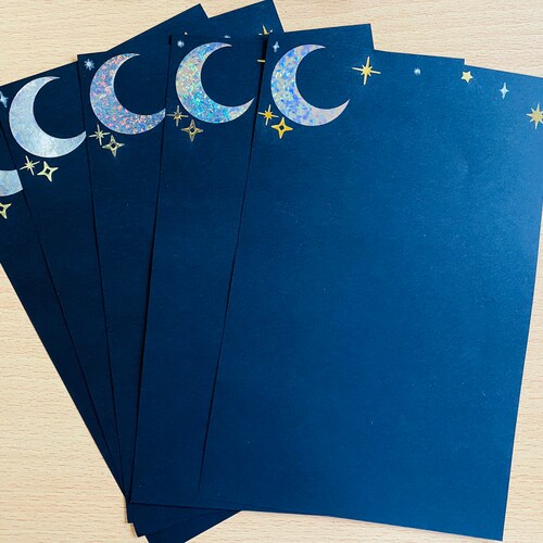 Full Moon Stationary Set | Etsy