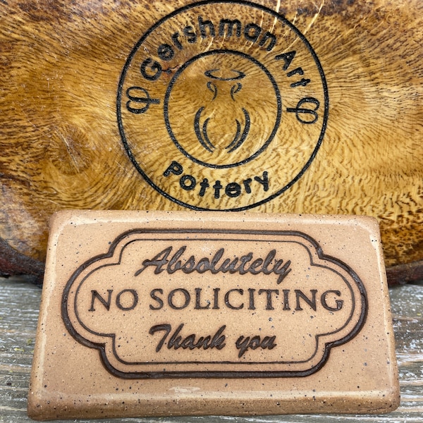 Custom Stoneware Sign - Etsy