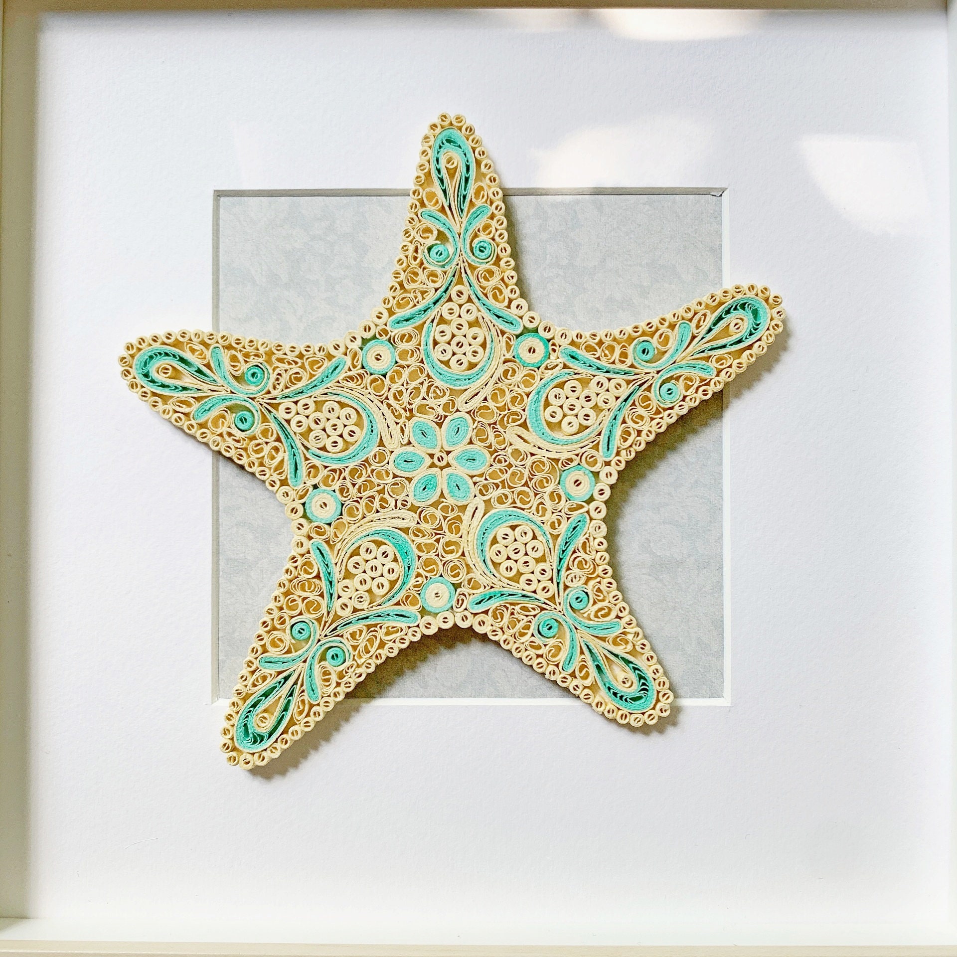 Starfish Decorquilling Starfishpaper Arthome Decorbeach - Etsy Ireland