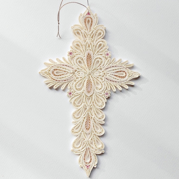 Quilled Cross - Etsy