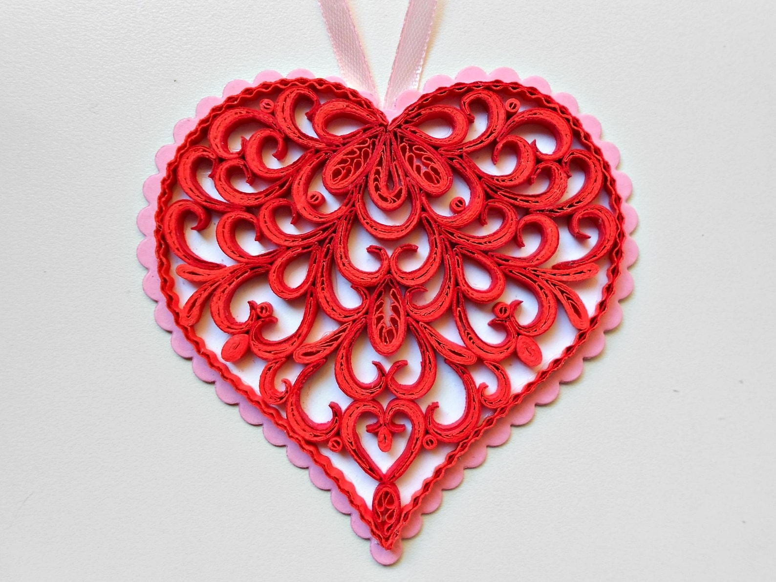 Paper Heart Quilling Heart Heart Decoration Gifts for Her - Etsy