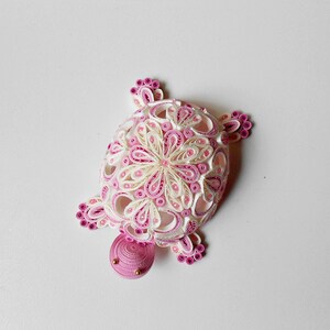 Paper Quilled 3D Turtlequilling Turtle Home Decor | Etsy