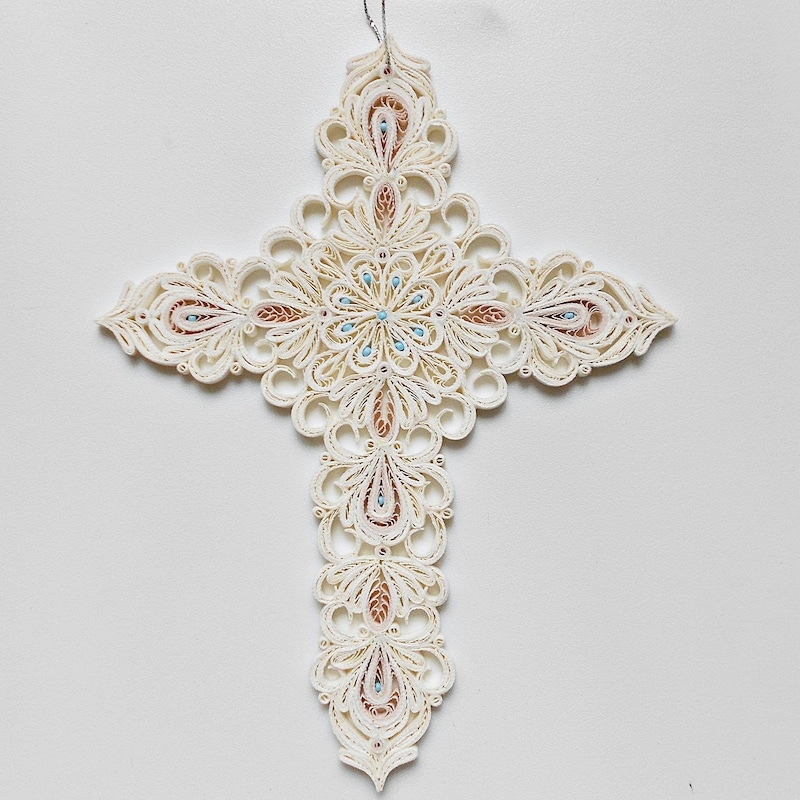 Quilled Cross - Etsy