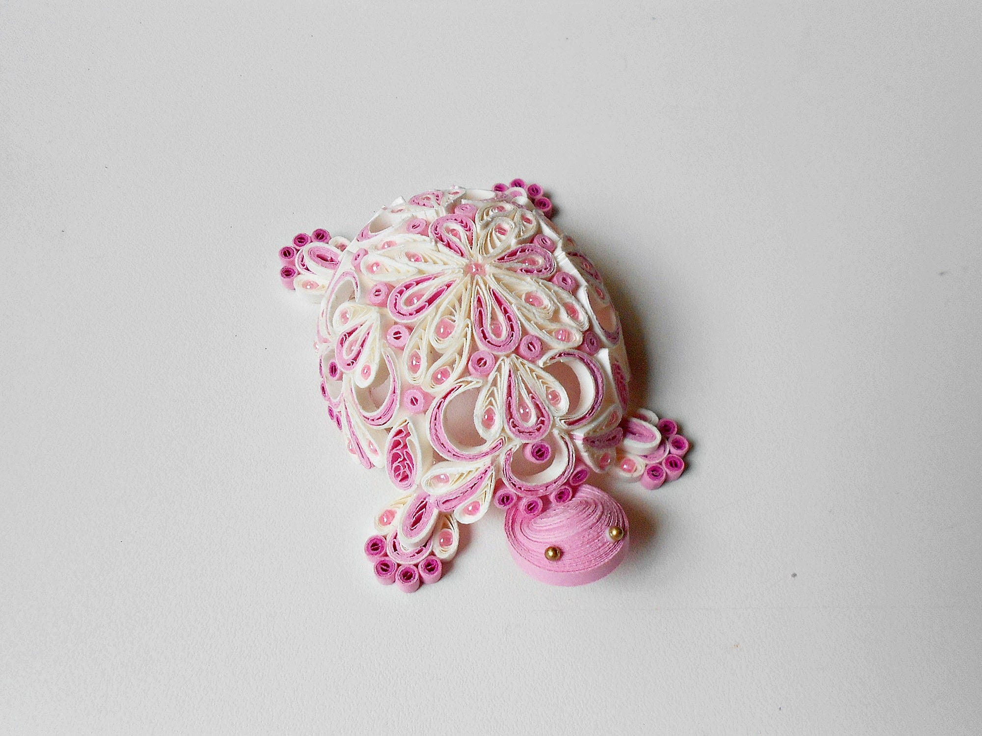 Paper Quilled 3D Turtlequilling Turtle Home Decor | Etsy